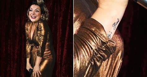 Sheridan Smith Returns To Spotlight And Shows Off Daddys Girl Tattoo