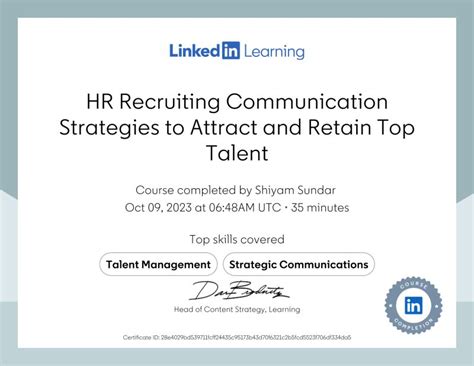 Shiyam Sundar On Linkedin Certificate Of Completion