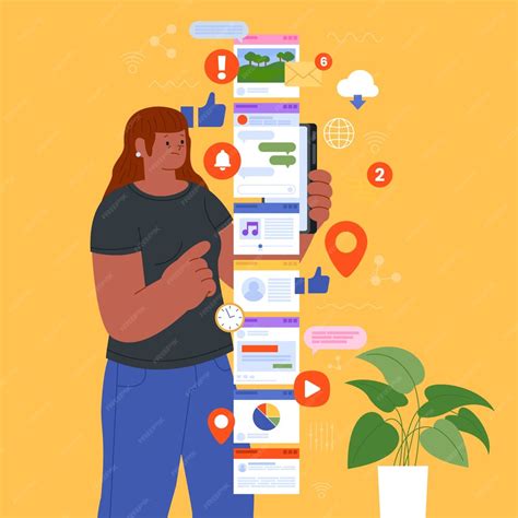 Free Vector Hand Drawn Endless Scrolling Illustration