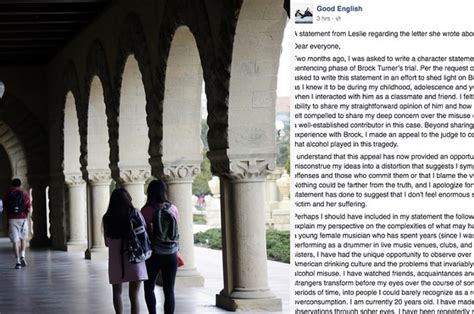 Friend Retracts Defense Of Stanford Sex Assailant As Bars Cancel Her Band S Concerts