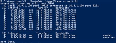 iperf 测试网速的小教训 51cto博客 iperf网速测试命令