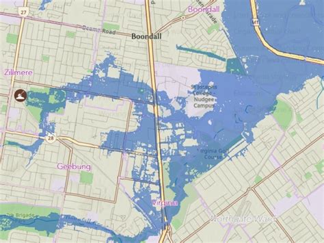 Cyclone Alfred Flood Map Explained Brisbane Suburbs At Risk