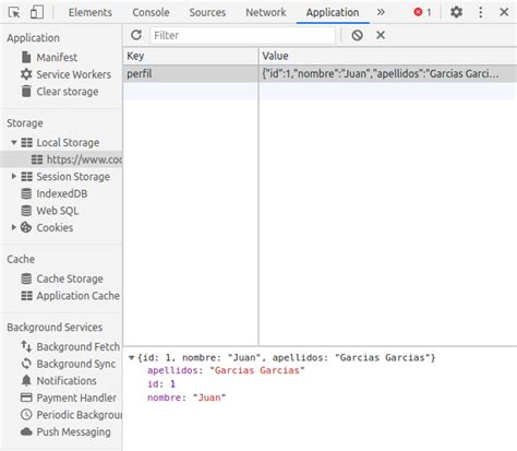 Como Almacenar Y Recuperar Un Objeto Javascript Del Localstorage