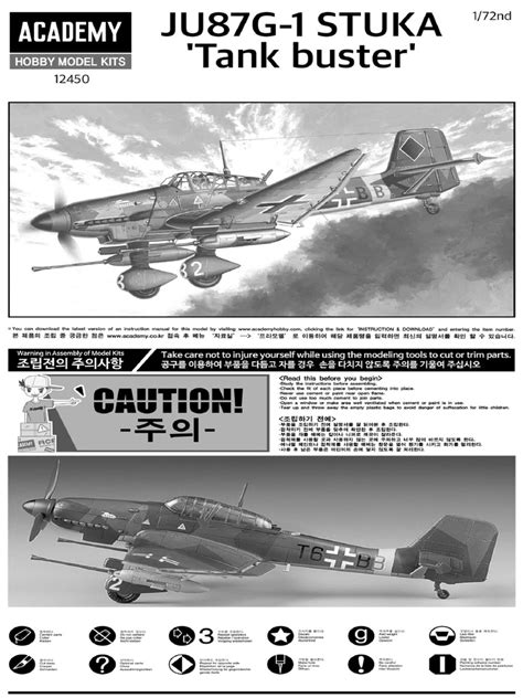 Academy Junkers Ju87g 1 Stuka Tank Buster Pdf