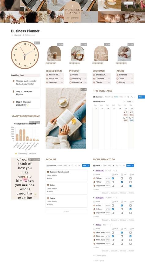Digital Planner Templates