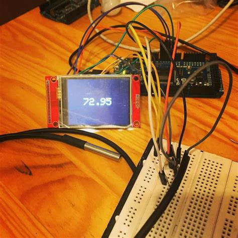 Arduino Lcd Temperature Sensor