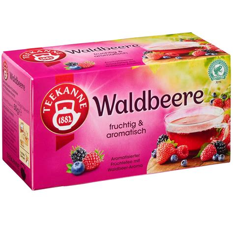 Teekanne Waldbeere 20er | Online kaufen im World of Sweets Shop