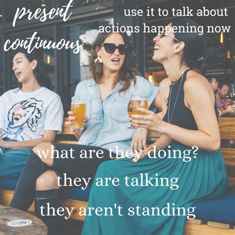 Present Continuous English On My List