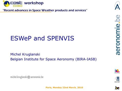 ppt eswep and spenvis powerpoint presentation free download id 5003243