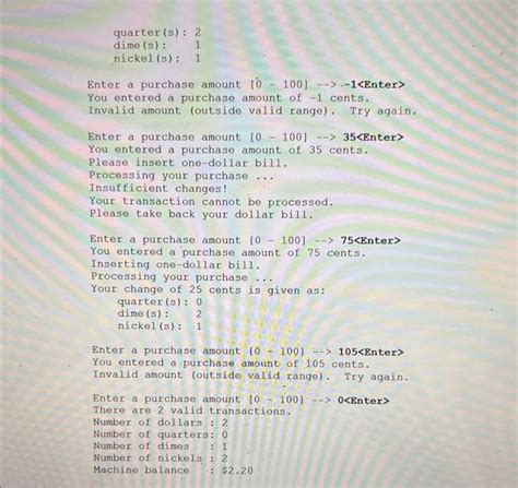 Solved Exercise 5 Simple Vending Machine Version 2 More