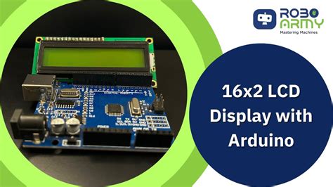 Visualize Your Ideas: LCD Display Interfacing with Arduino I Robo Army I Arduino Advanced - YouTube