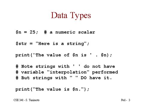 Data Types
