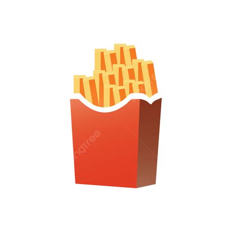 How To Draw Cute Cartoon French Fries Step By Step Youtube