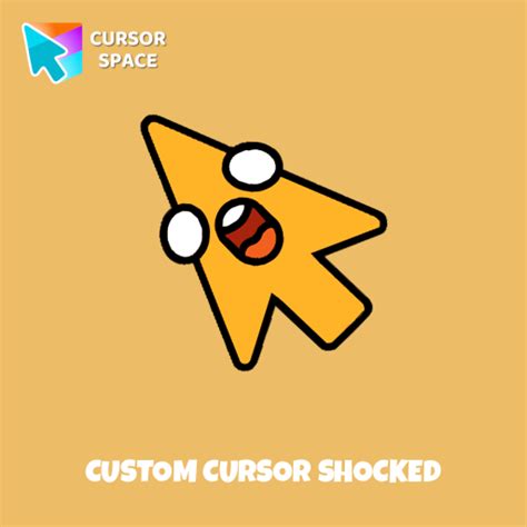 cursor custom cursor shocked for chrome cursor space