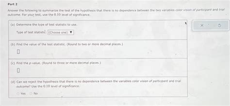 solved fill in the missing values in the contingency tabie