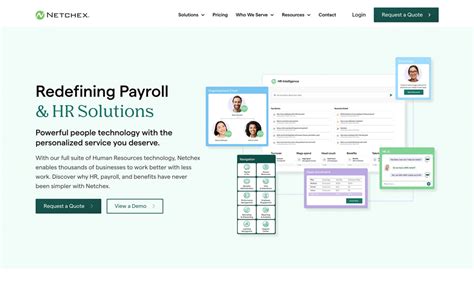 Landing Page For Netchex Payroll CSS Design Awards