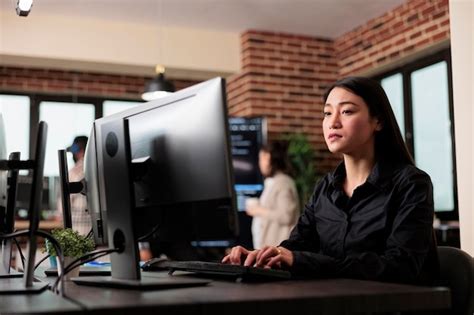 Premium Photo Asian Software Developer Engineering Security Algorithm