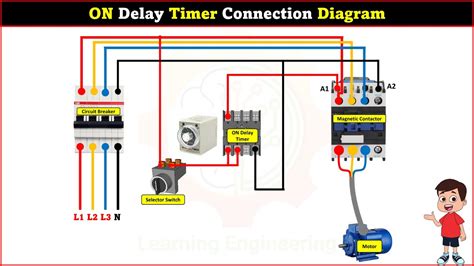 On Delay Timer Connection Diagram On Delay Timer Youtube