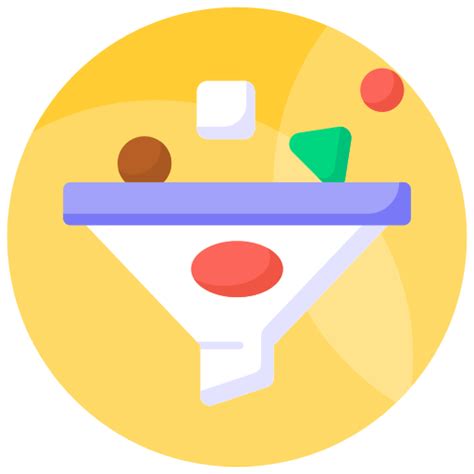 Data Filtering Free Arrows Icons