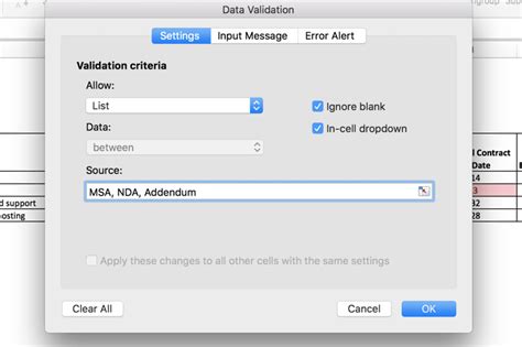 managing contracts using excel free templates for 2025