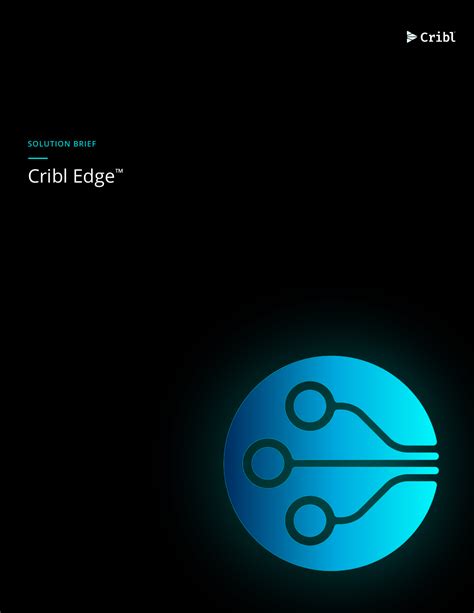 Cribl Edge Solution Brief