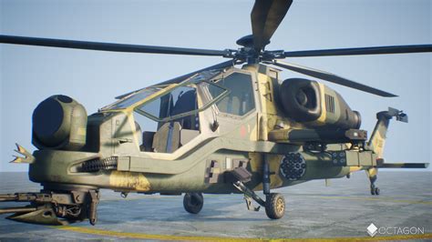 artstation t129 atak attack helicopter