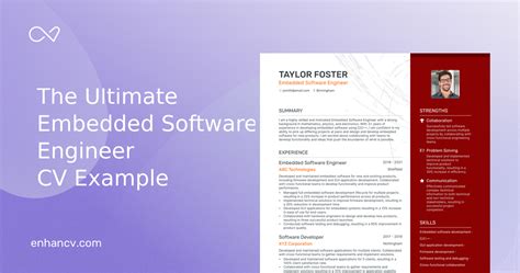 3 Embedded Software Engineer Cv Examples For 2023
