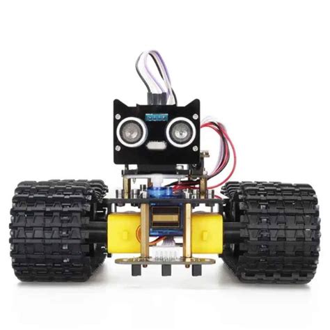 Smart Robot Tank Kit 328 Microcontroller With Code Roboticsdna
