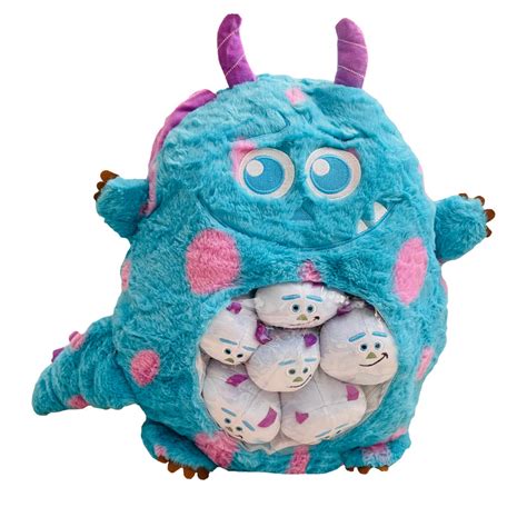 قیمت و خرید عروسک طرح سالیوان مدل بچه دار کد Ji110 ارتفاع 50 سانتی‌متر