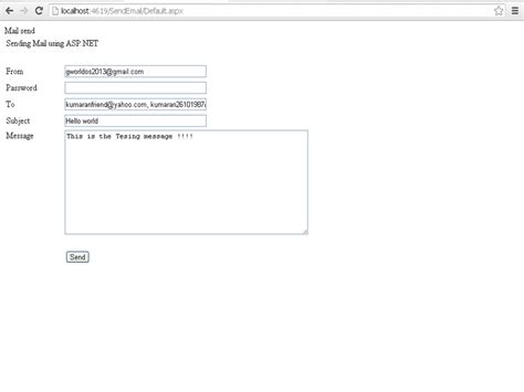 how to send email gmail using asp c smtpclient