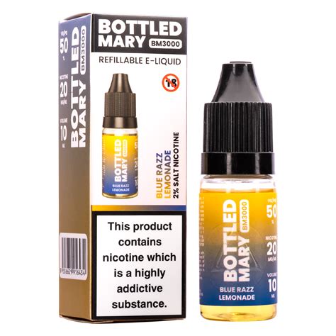 Blue Razz Lemonade By Bottled Mary Ecigwizard