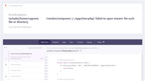 laravel6でuser phpを移動した場合