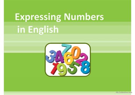 Expressing Numbers Ppt General Readi English Esl Powerpoints My Xxx Hot Girl