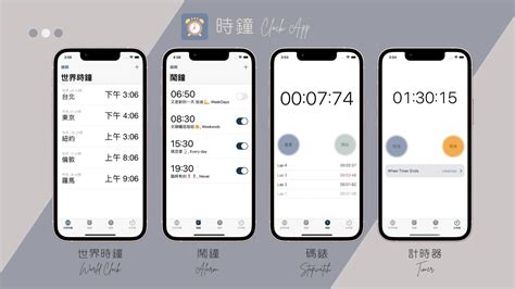 時鐘 clock app 林佩柔 s portfolio