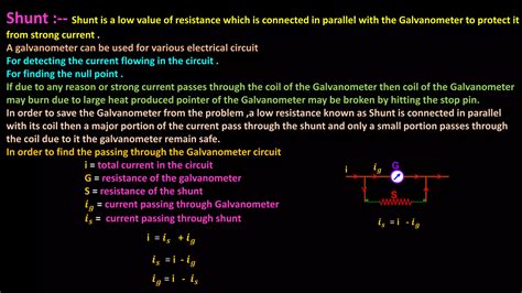 Ammeter And Galvanometer Difference At Ebony Butters Blog