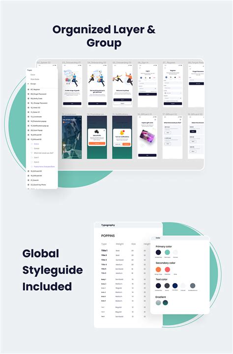 Pishop Shopping App Figma Ui Template Behance