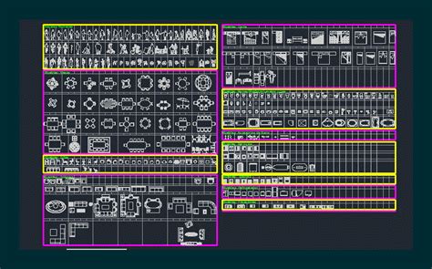 Several Blocks DWG Block For AutoCAD Designs CAD