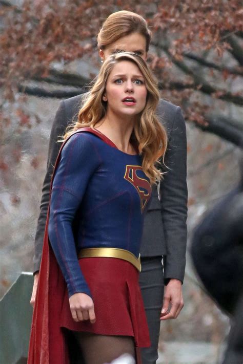 Melissa Benoist Working On A New Scene In Vancouver Gotceleb