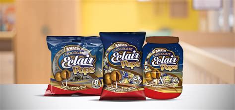 Amazon Chocolate Eclair Pops Yummy Pops By Trade Kings Group