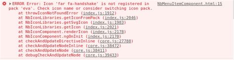 Icons Nebular Customise Menu NbMenuComponent Html Not Working Stack Overflow
