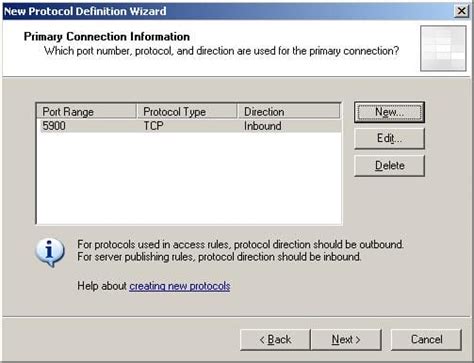 Isa Firewall Quick Tip Publishing Ultra Vnc With Isa Server 2006