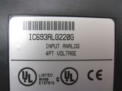 GE Fanuc IC ALG G Input Module SB Industrial Supply Inc