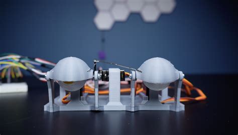 face with animatronic eyes motion detection and voice 6 steps with