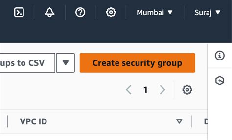how to create a security group in aws by sai suraj matta may 2024