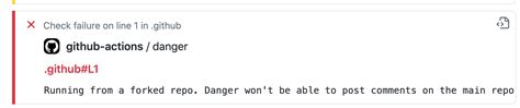Github Action Fails When Pr Comes From Forked Repo