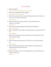 Section Quiz Editing Docx Section Quiz Editing What Does Editing Do Creates Meaning