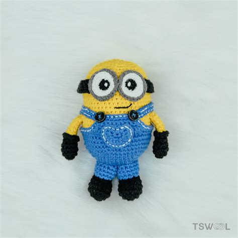 Minion Thú Bông Len Handmade Tswool