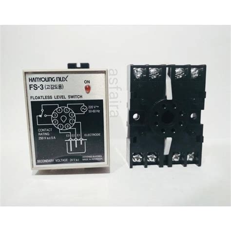 Jual Sensor Floatless Level Switch Lengkap Dengan Soket Ts 05 Shopee Indonesia