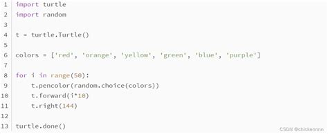 Python库 Turtletutle库的功能特点 Csdn博客