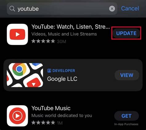 YouTube App Not Working How To Fix It